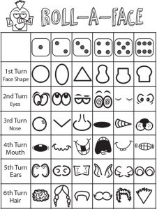 Drawing Games for Kids : Roll the Dice Drawing Game – How to Draw Step ...